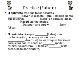 El futuro y el condicional 1 | PPT