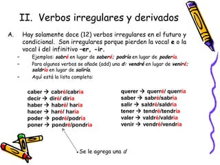 El futuro y el condicional 1 | PPT