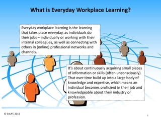 Everyday Workplace Learning; A Quick Guide | PPT