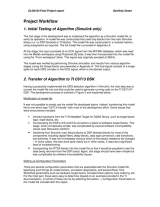 QRS signal ECG detection | PDF | Computer Software and Applications ...