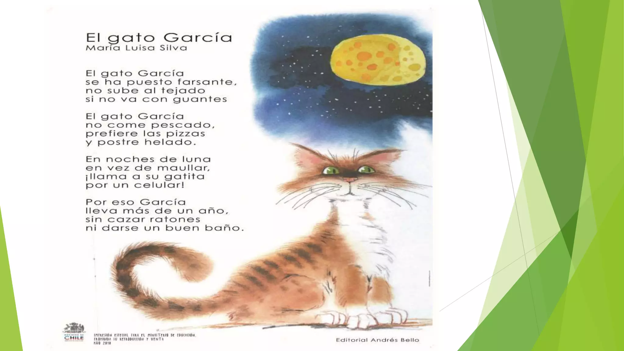 El gato garcia palabras | PPT