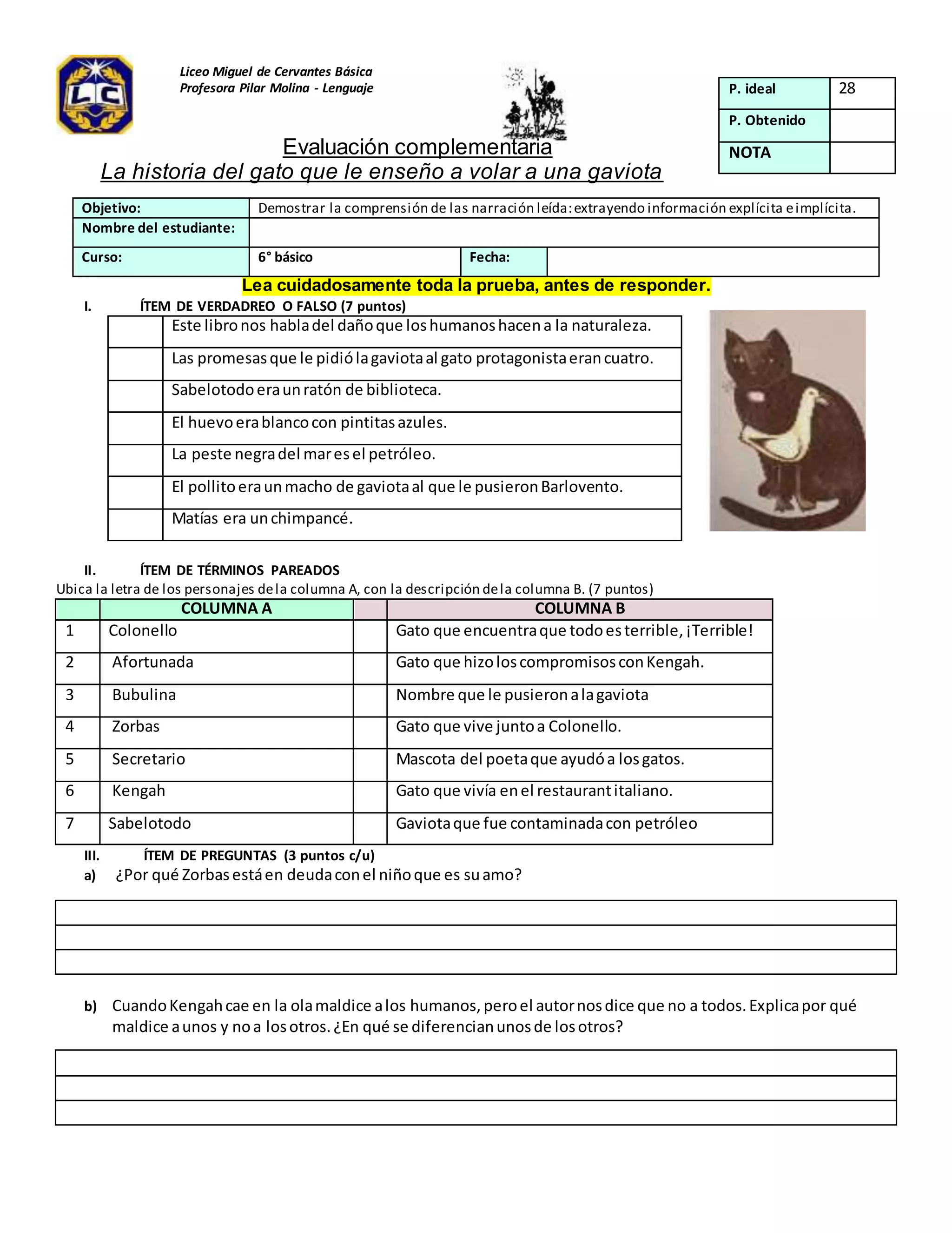 EL GATO QUE LE ENSEÑO A VOLAR A UN GATO..docx