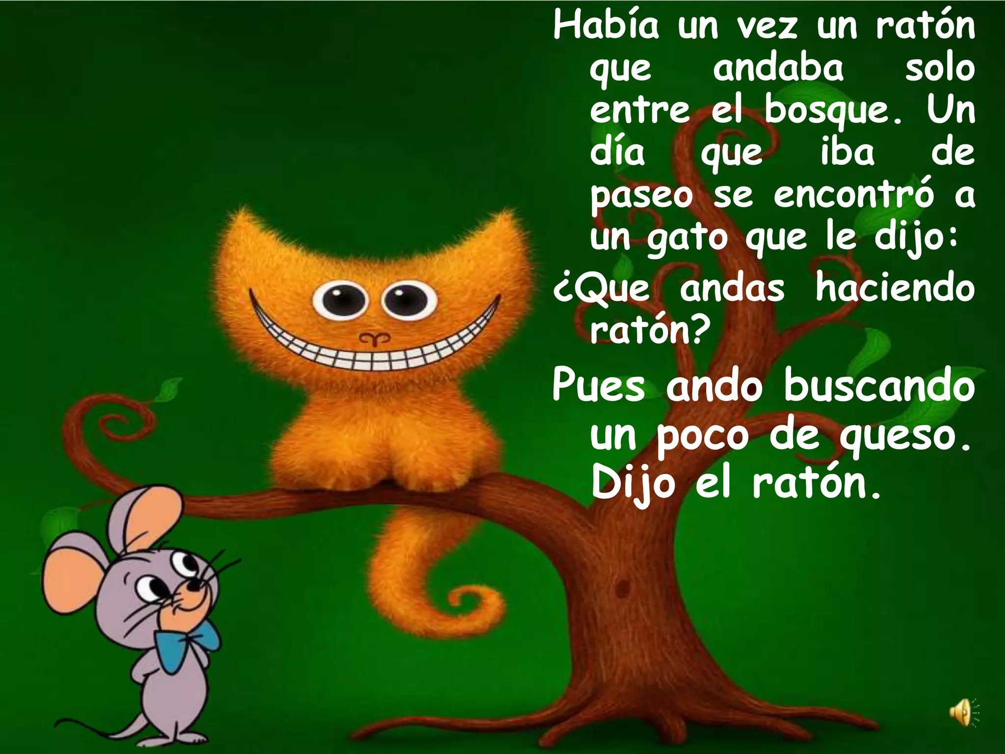 "El gato y el ratón" | PPTX