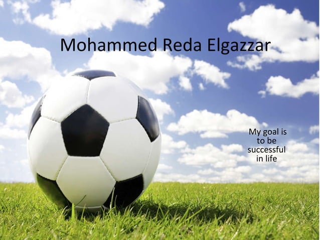 Elgazzar Mohammed Reda Ppt
