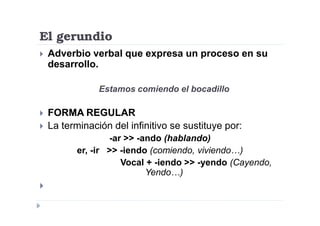 El gerundio | PDF