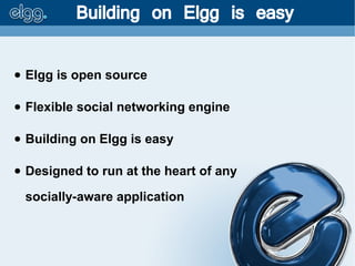 Elgg Social Network solution | PPT
