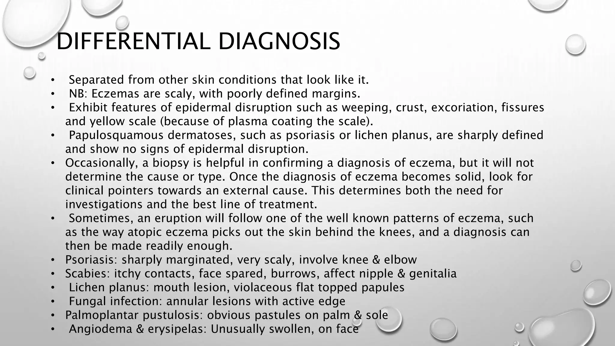 ECZEMA - dermatology case presentation | PPTX