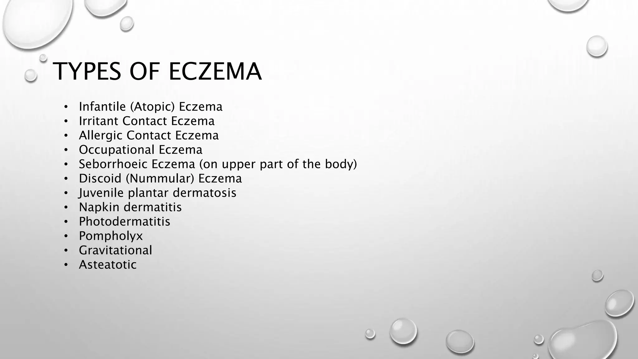 ECZEMA - dermatology case presentation | PPTX