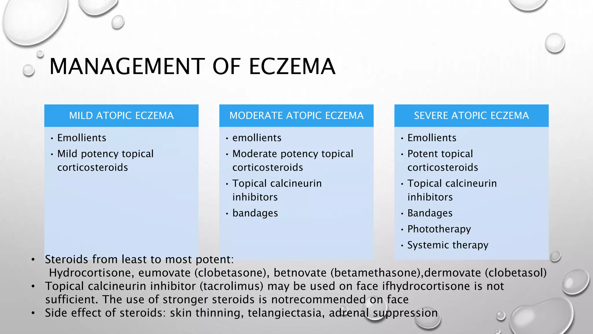 ECZEMA - dermatology case presentation | PPTX