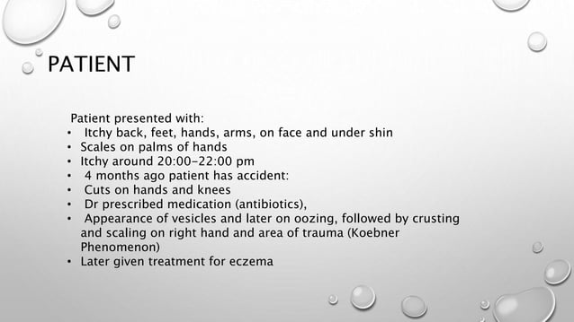 ECZEMA - dermatology case presentation | PPTX | Infectious Diseases | Diseases and Conditions