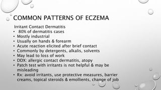 ECZEMA - dermatology case presentation | PPTX