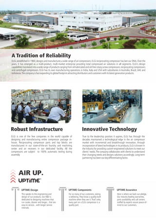 ELGi’s High Pressure Reciprocating Air Compressors | PDF