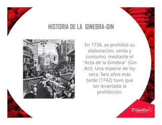 MONOGRAFIA SOBRE EL GIN, HISTORIA Y TIPOS | PDF