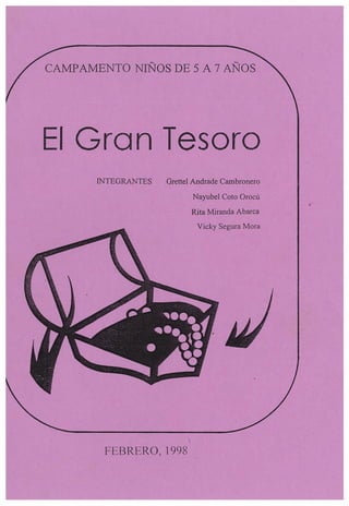 Estudios Biblicos para ninos pequenos-El gran tesoro de 5-7 anos | PDF