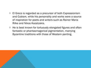 El greco | PPT