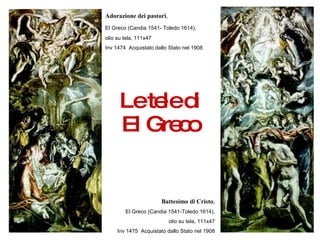 El greco ( life & works) | PPT