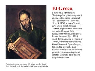 El greco ( life & works) | PPT