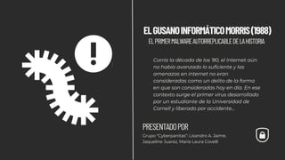 El gusano informático Morris (1988) - Julio Ardita (1995) - Citizenfour ...