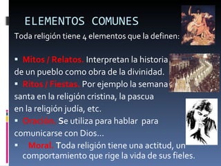 El hecho religioso ppt | PPT