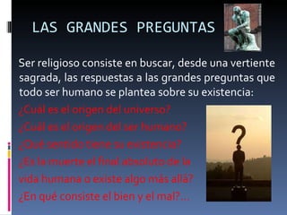 El hecho religioso ppt | PPT