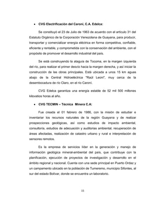 El hierro en venezuela | DOCX