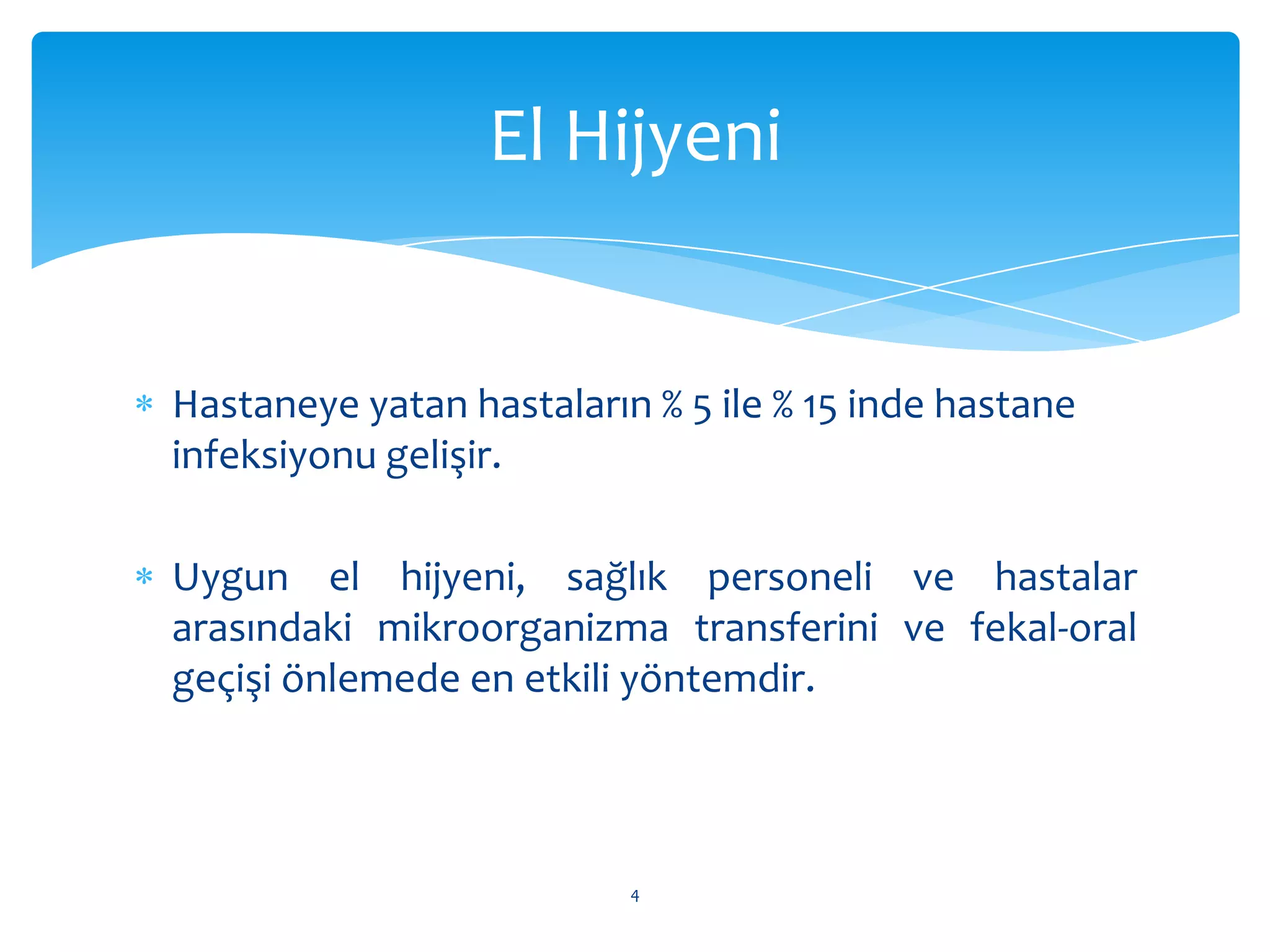 El hi̇jyeni̇ eği̇ti̇mi̇ sunumu | PPTX