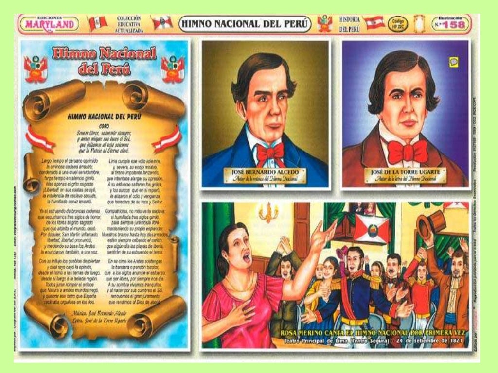 El himno nacional del perú 1º
