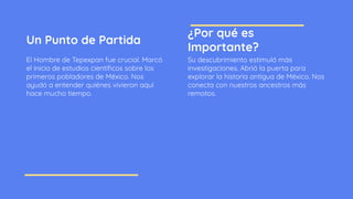 El Hombre de Tepexpan, HISTORIA DE MEXICO | PDF