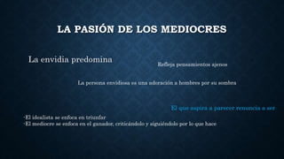 El hombre mediocre | PPTX