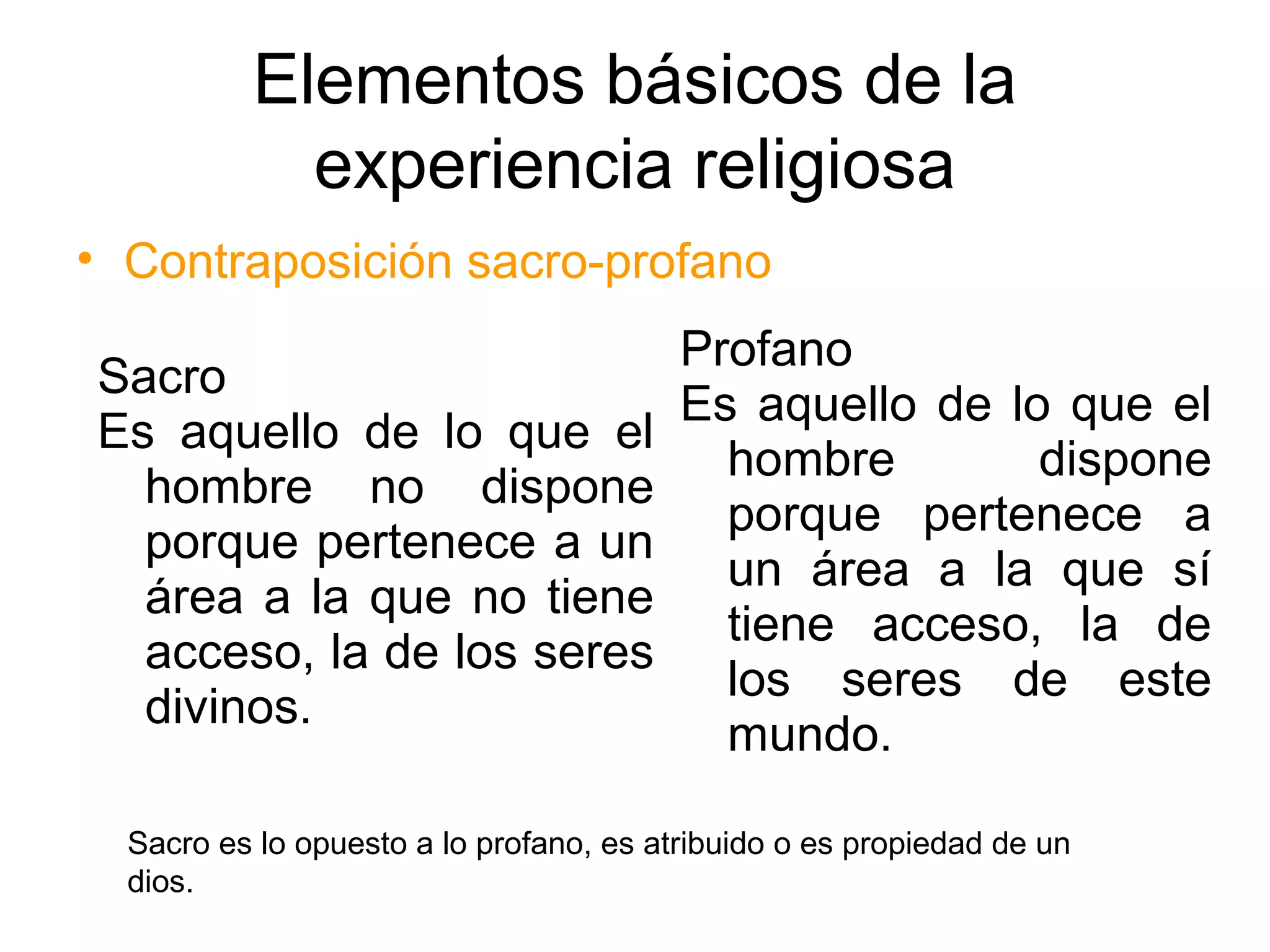 El hombre ser religioso | PPT