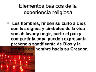 El hombre ser religioso | PPT