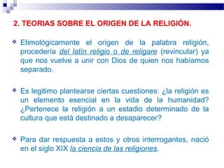 El hombre un ser religioso | PPT