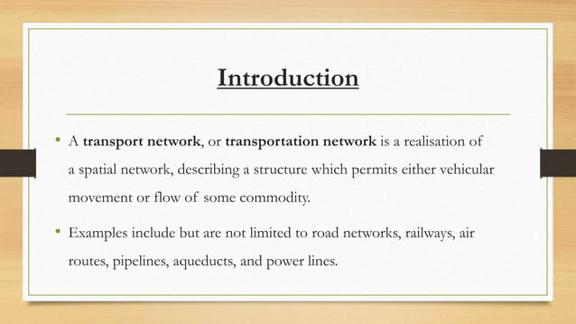 functions of transportation network-cocncept of accessibility an ...