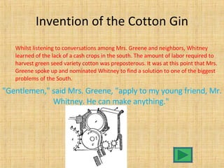 Eli Whitney Presentation | PPT