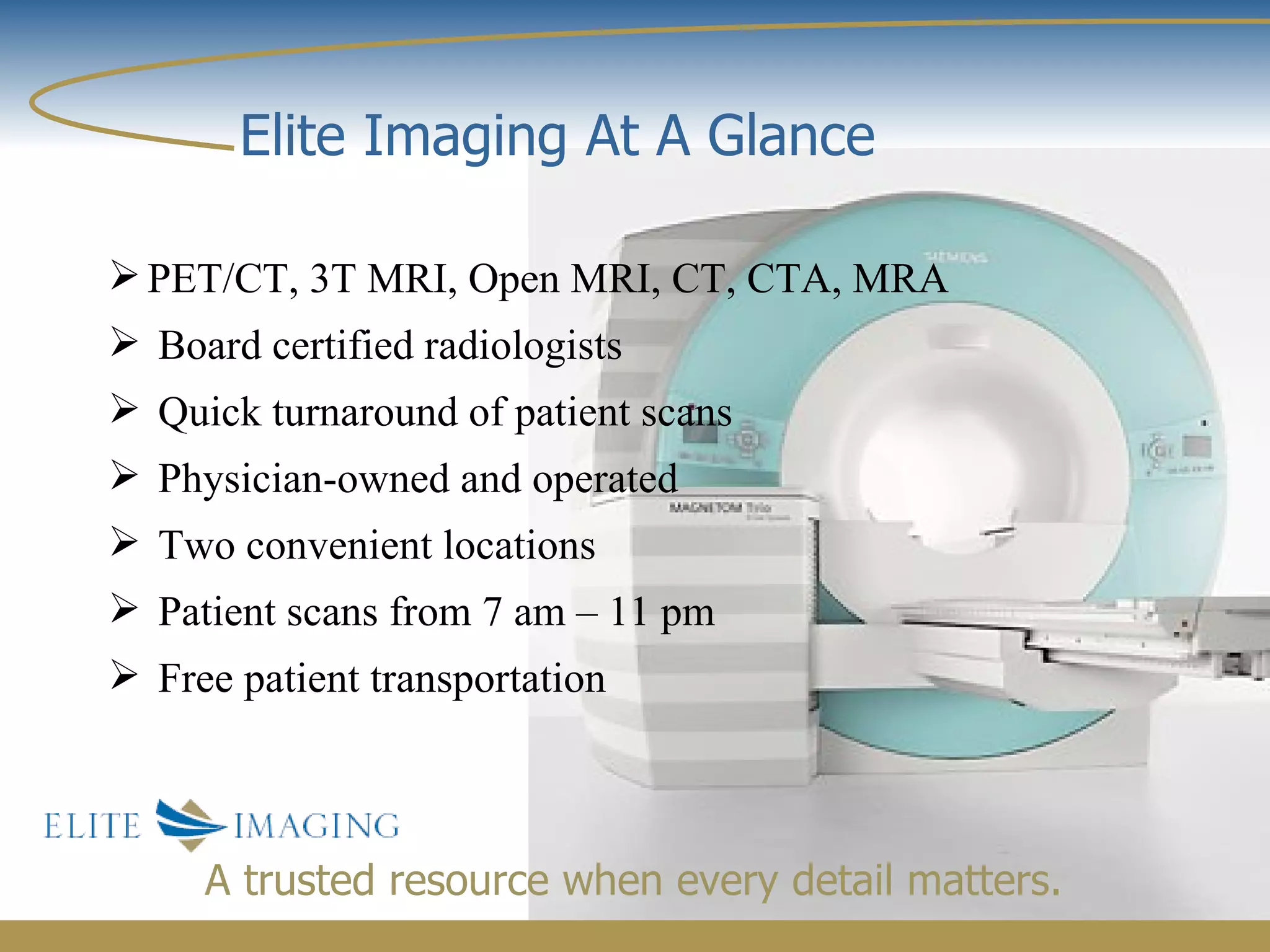 Eli016 Elite Imaging Powerpoint | PPT