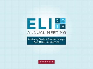 ELI Town Hall and First-Timer’s Meeting | PPT