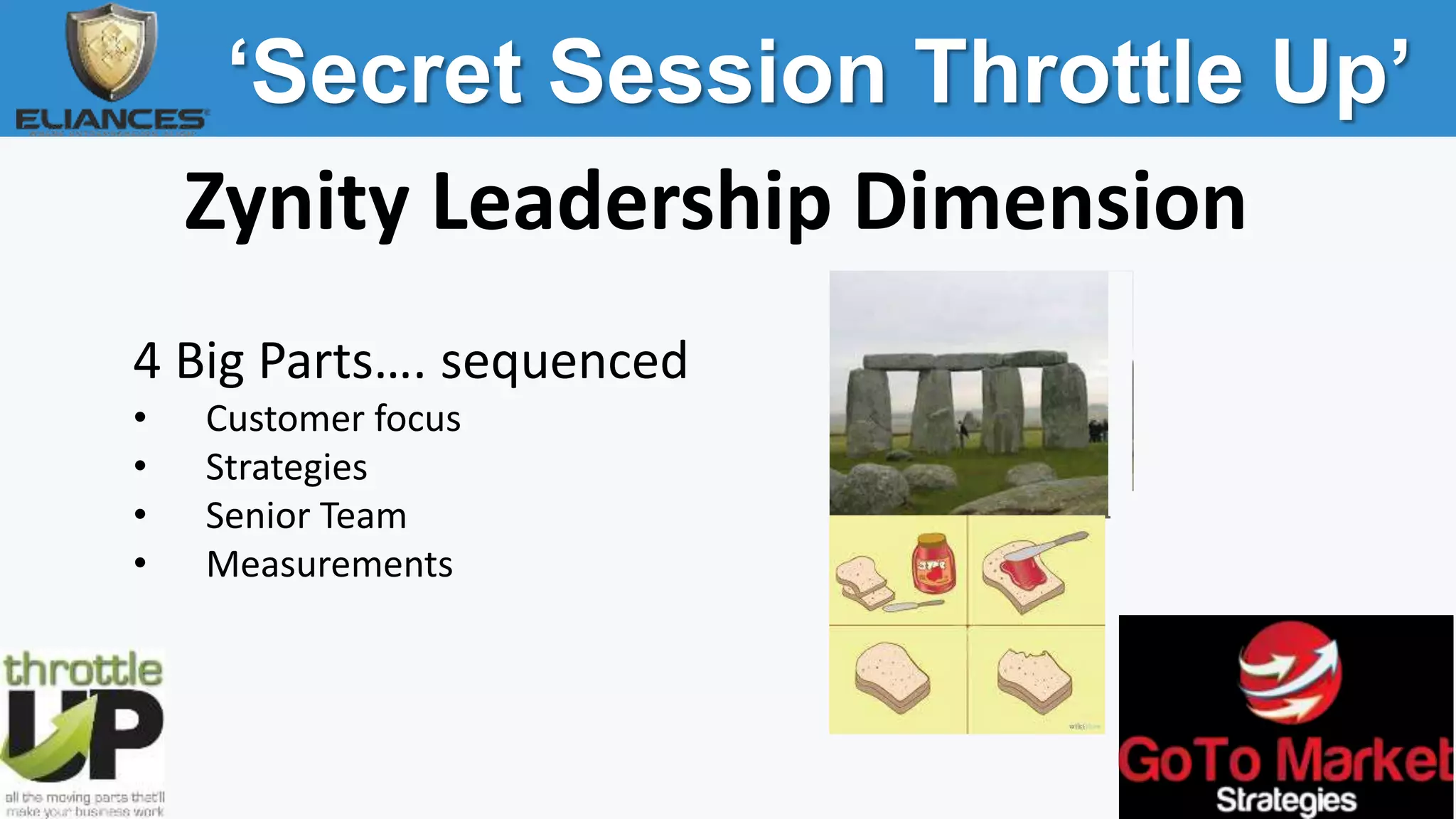 Eliances secret session Jim Miller throttle up go to market | PPTX ...
