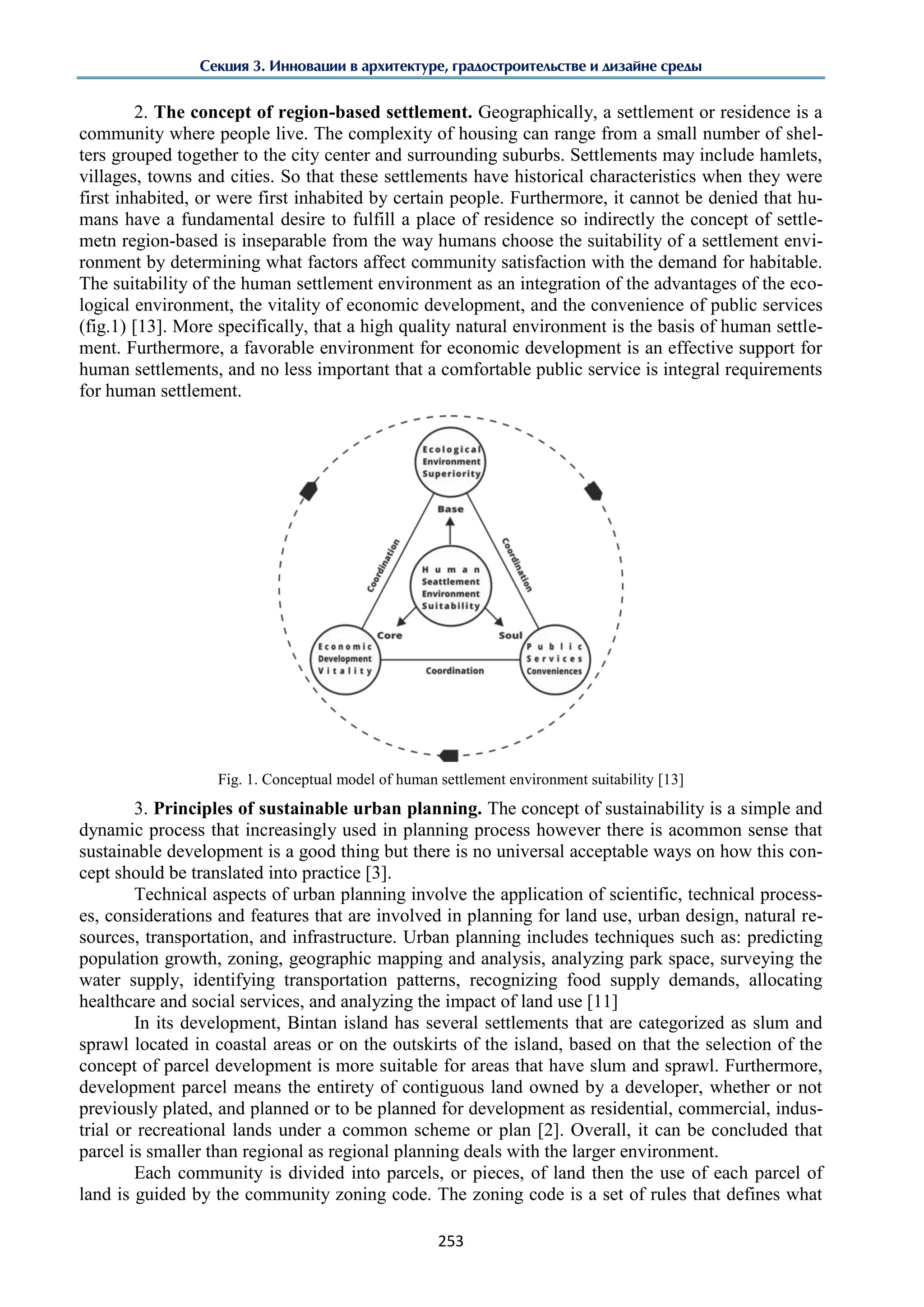 THE METHODS AND PRINCIPLES OF SETTLEMENTS DEVELOPMENT FOR ENERGY EFFICIENT LANDED-HOUSING IN ...