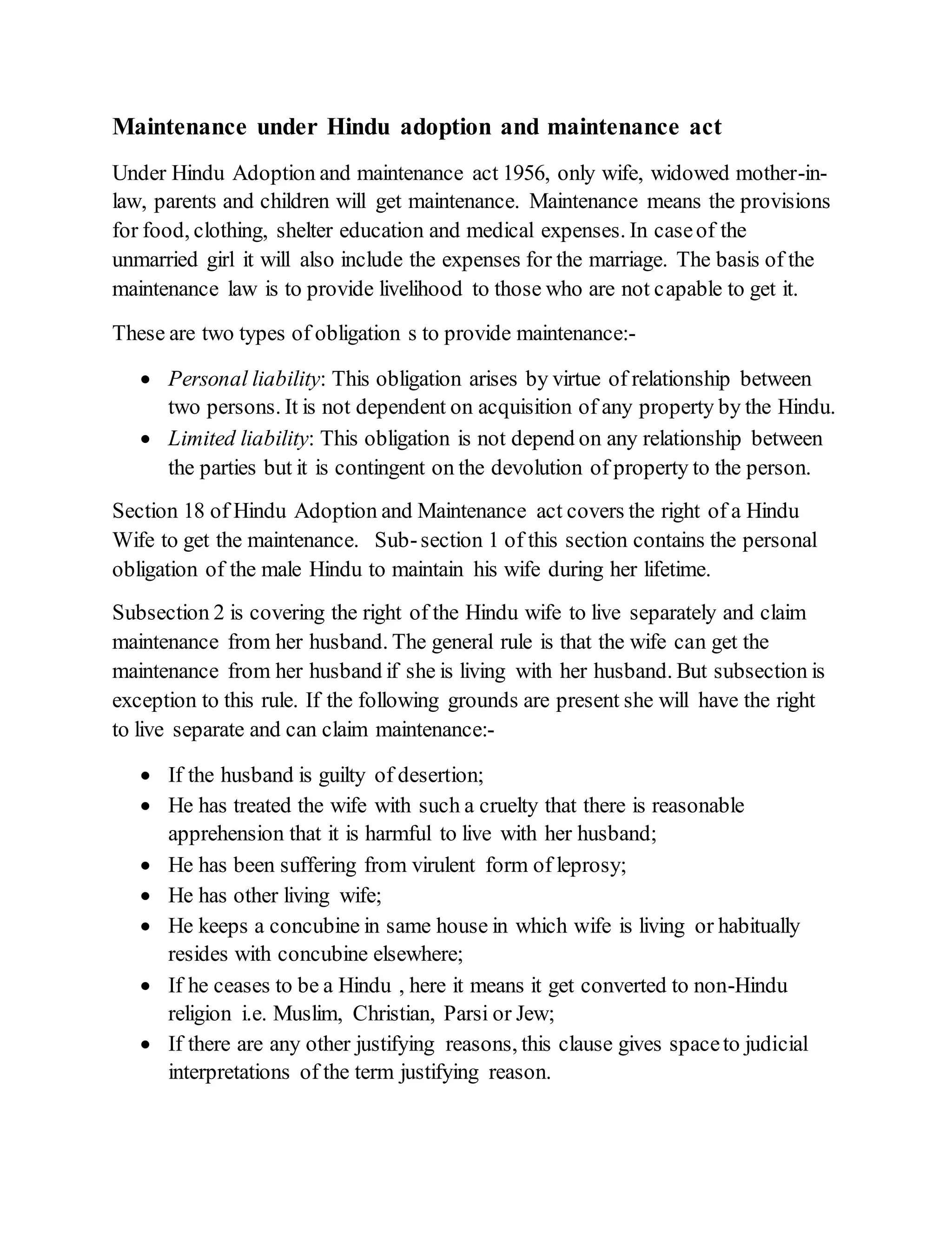 Elibrary datafile maintenance under hindu adoption and maintenance act | DOCX