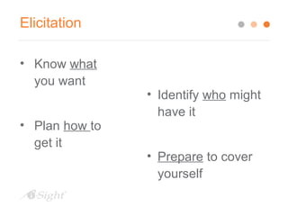 Investigation Interview: Elicitation Techniques | PPT