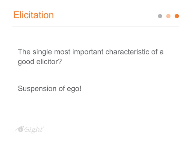 Investigation Interview: Elicitation Techniques | PPT | Science
