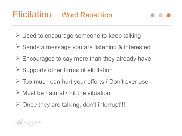 Investigation Interview: Elicitation Techniques | PPT | Science