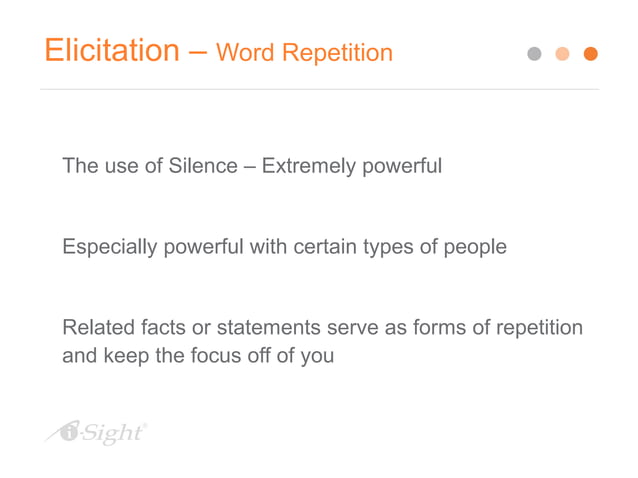 Investigation Interview: Elicitation Techniques | PPT | Science