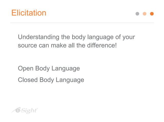 Investigation Interview: Elicitation Techniques | PPT | Science