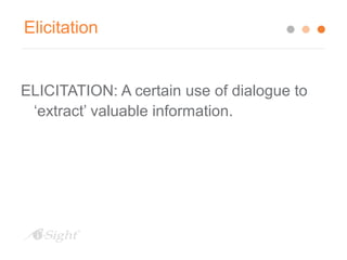 Investigation Interview: Elicitation Techniques | PPT