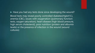 Elicit, Document and present history in a patient presenting with ...