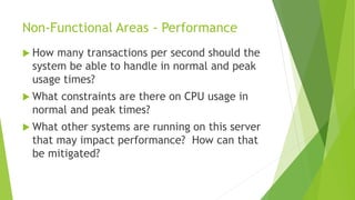 Eliciting non functional requirements | PPT