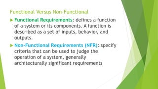 Eliciting Non-Functional Requirements | PPTX