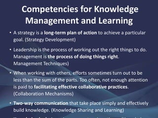 Eliciting Tacit Knowledge for Learning | PPT