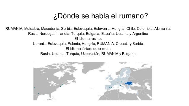 El idioma rumano